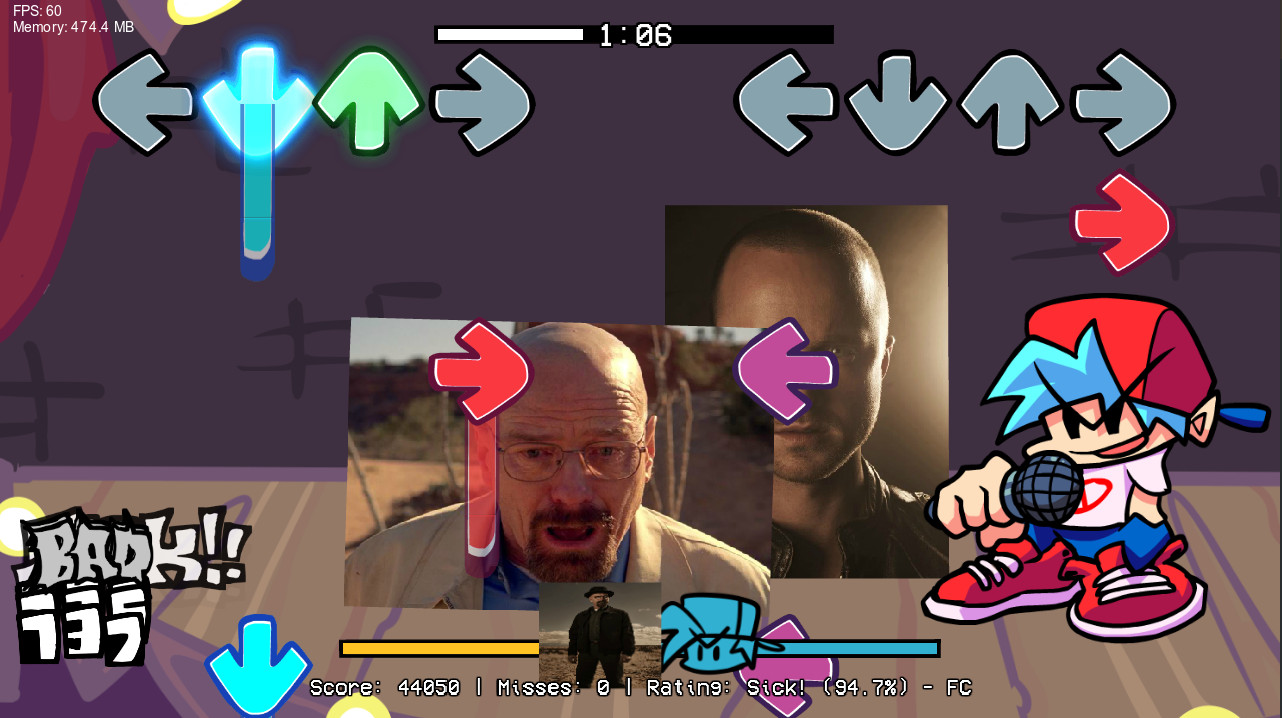 breaking the bad in fnf Mod for Friday Night Funkin' | FNF Mods