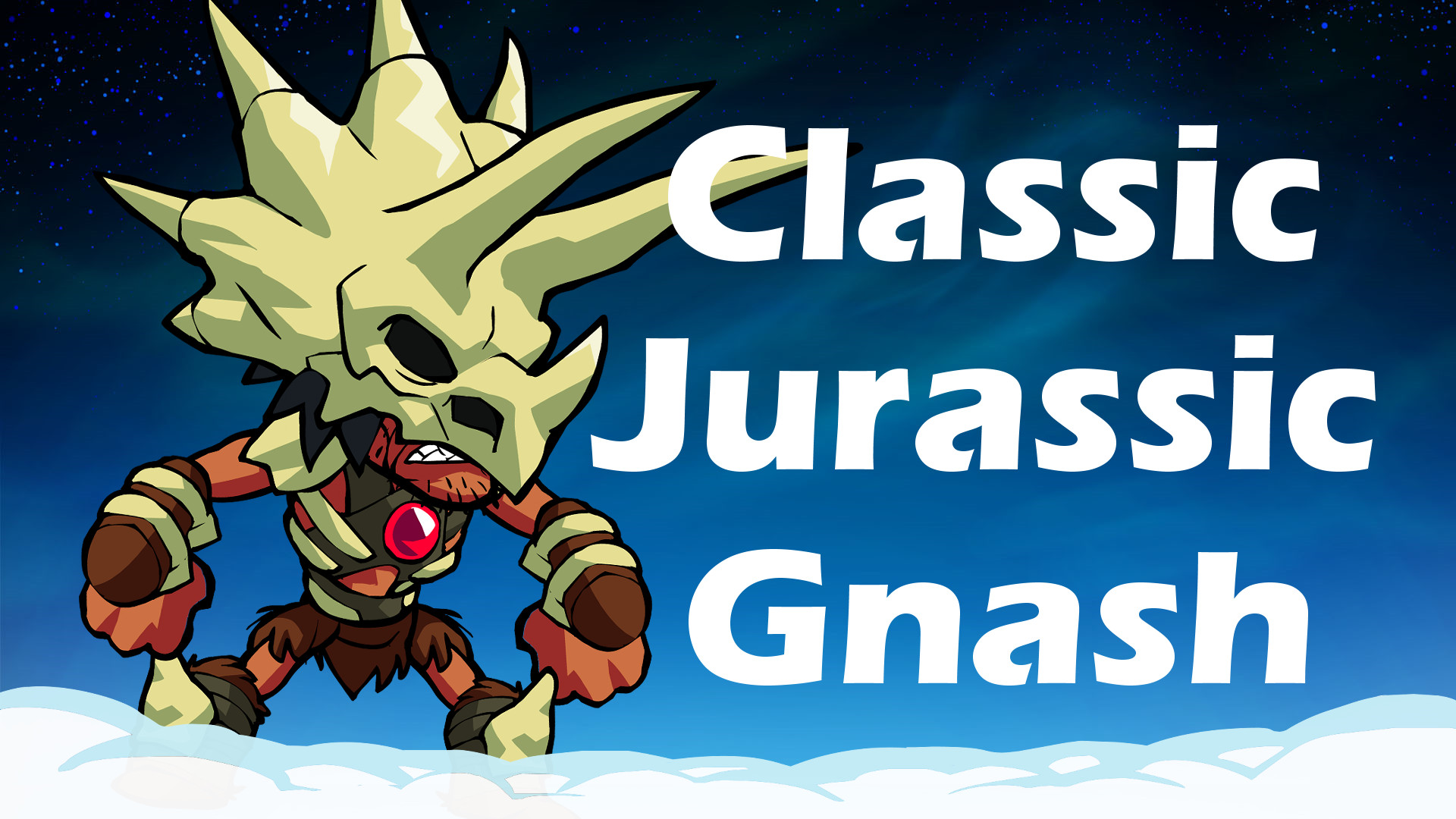 ReptileMedias' Classic Jurassic Gnash Mod for Brawlhalla | BHalla Mods