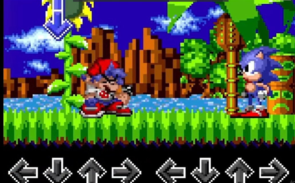 Game Over But Sonic Sings It Mod for Friday Night Funkin' | FNF Mods