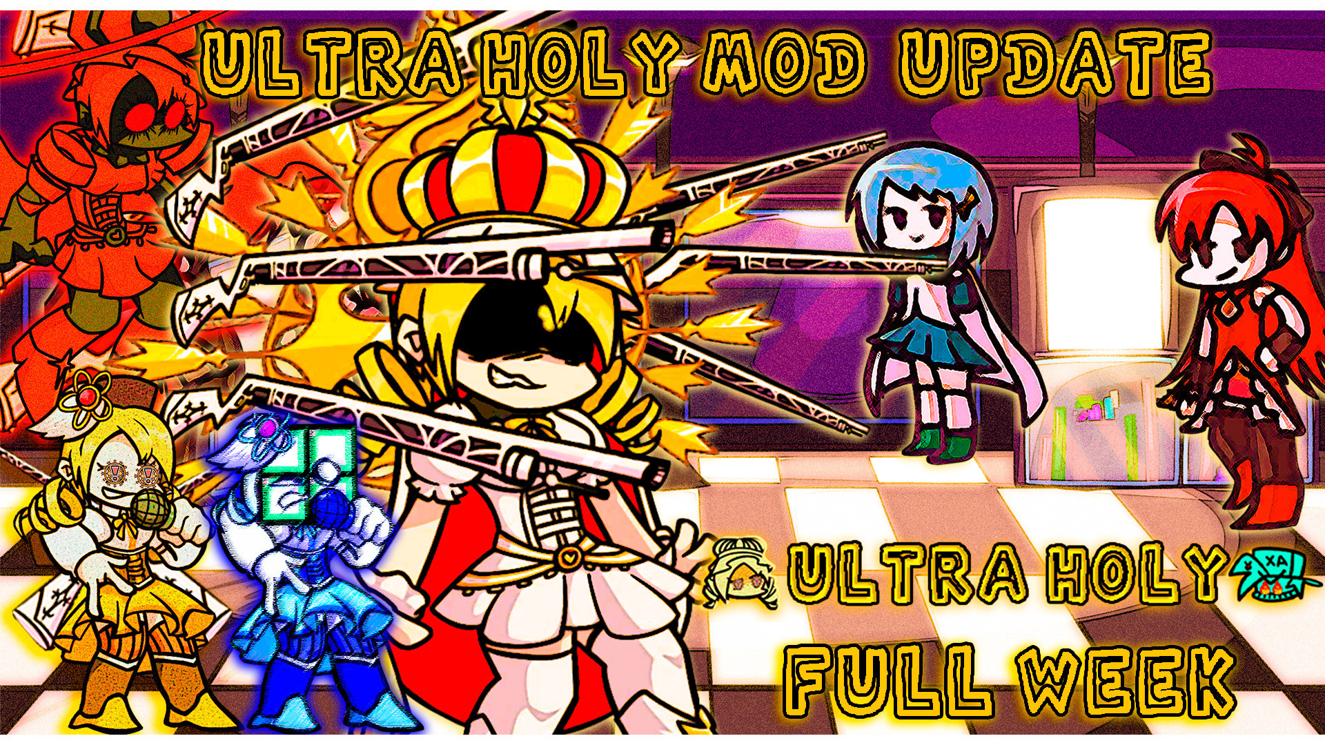 Vs Mami! ULTRA HOLY MAIDEN 2.1 Mod for Friday Night Funkin' | FNF Mods