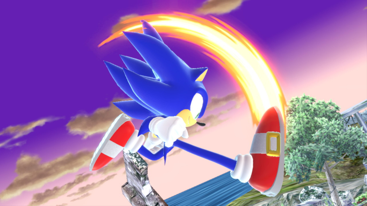 "Sonic Eagle" (F-Air Mod) Mod for Super Smash Bros. Ultimate | SSBU Mods
