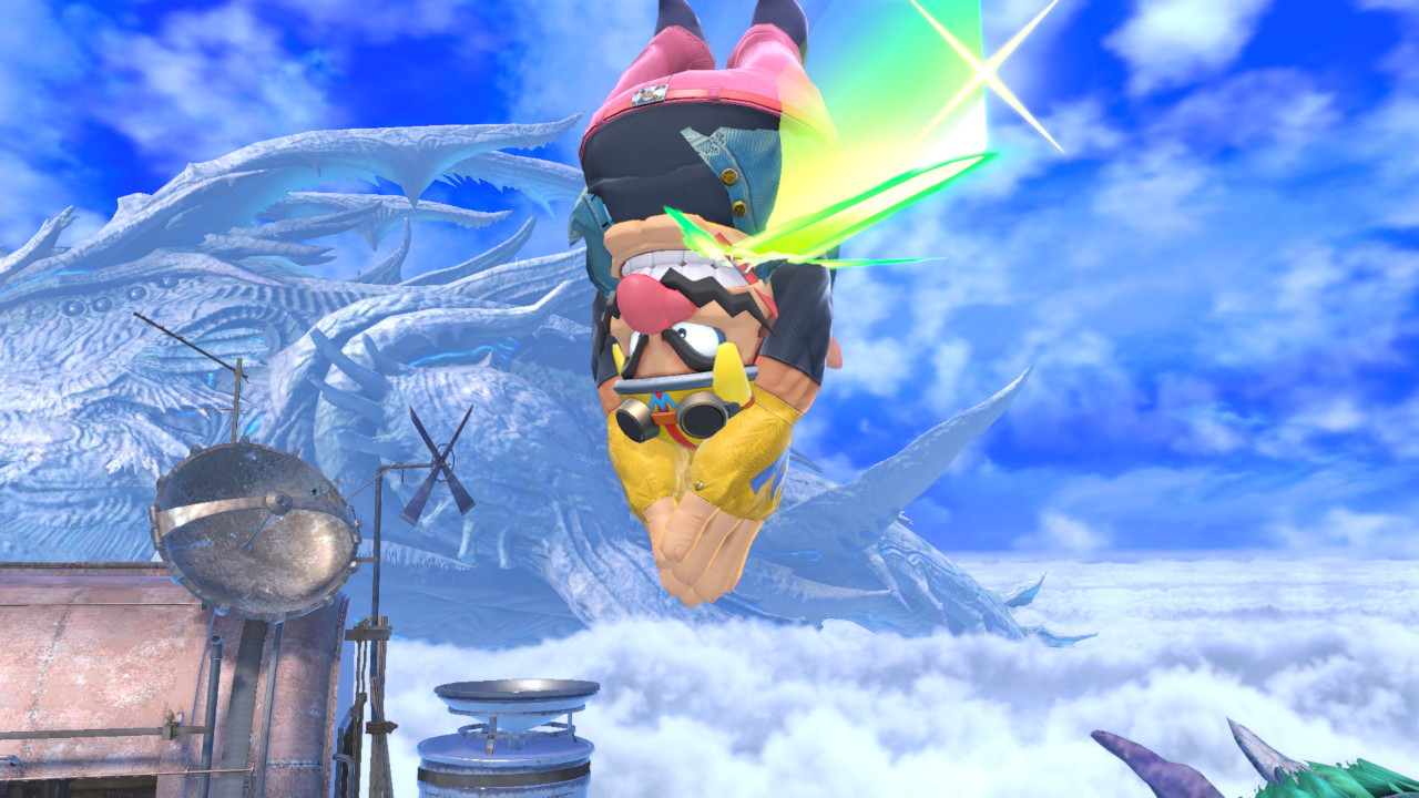 Wario over Mythra (Pyrario) Mod for Super Smash Bros. Ultimate | SSBU Mods