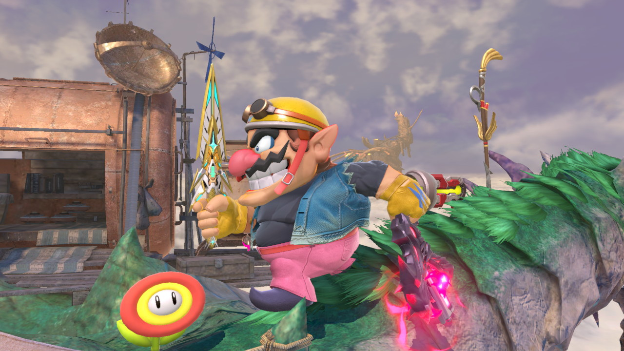 Wario over Mythra (Pyrario) Mod for Super Smash Bros. Ultimate | SSBU Mods