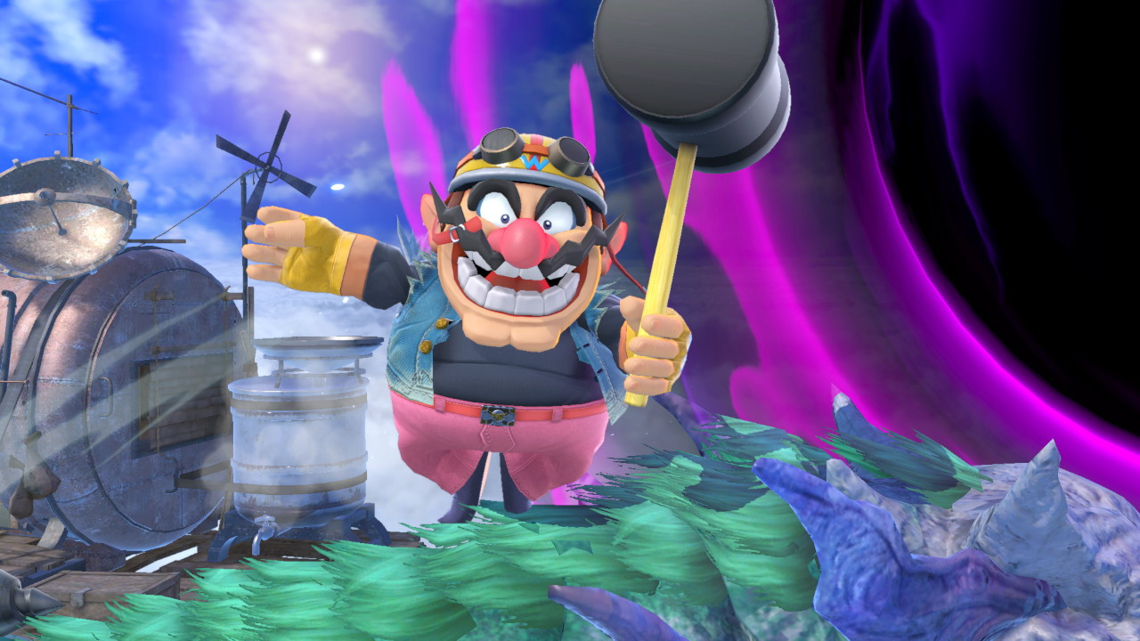 Wario over Mythra (Pyrario) Mod for Super Smash Bros. Ultimate | SSBU Mods