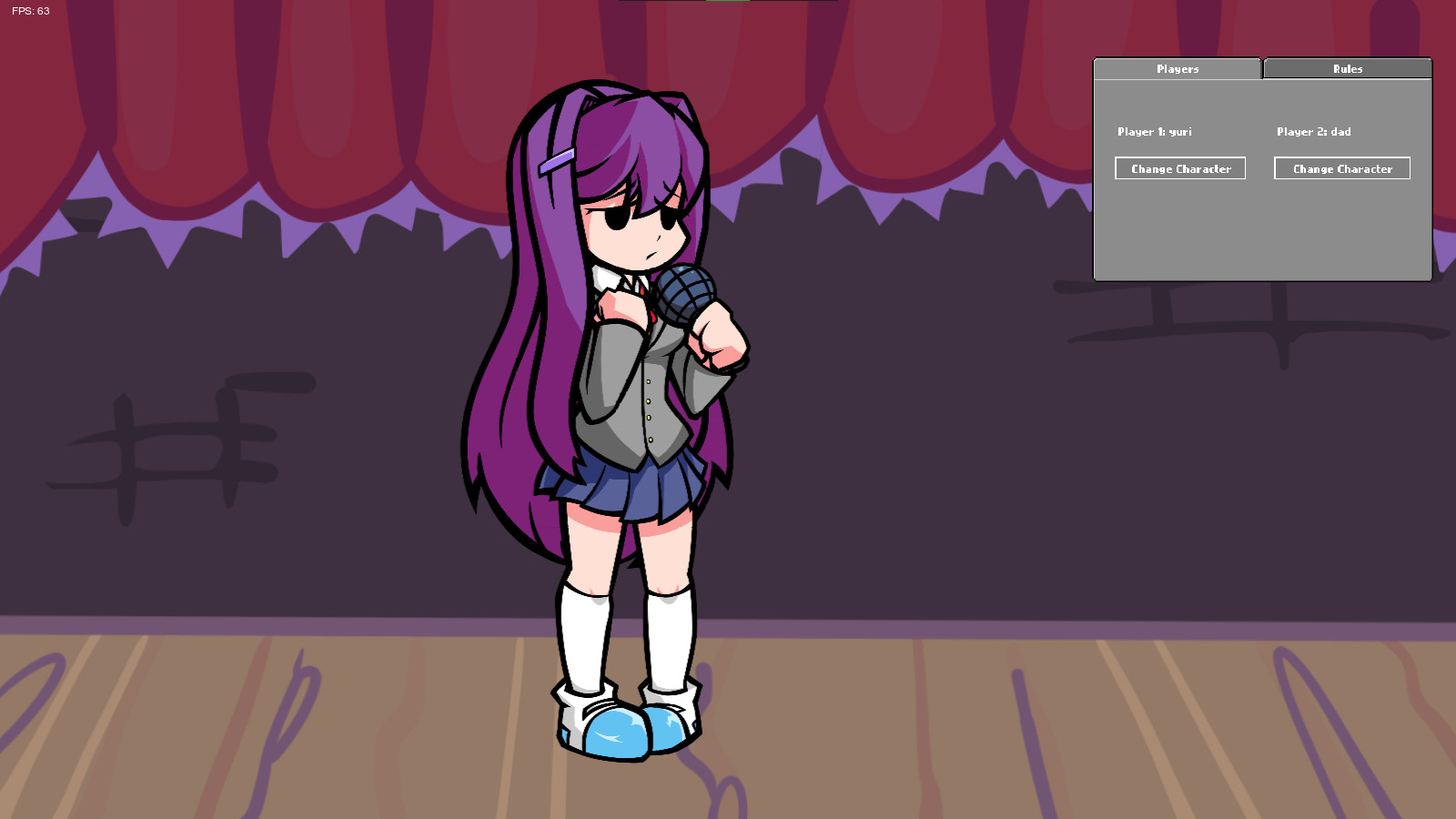 Doki Doki Takeover For FNF Multiplayer Mod for Friday Night Funkin ...