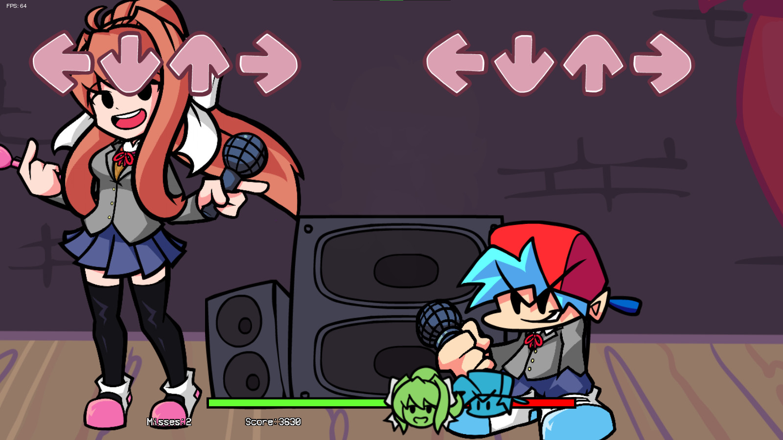 Doki Doki Takeover For FNF Multiplayer Mod for Friday Night Funkin' | FNF Mods