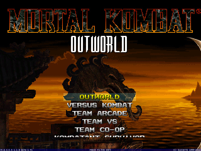Mortal Kombat Outworld v.4.1 UPDATE Mod for M.U.G.E.N | MUGEN Mods