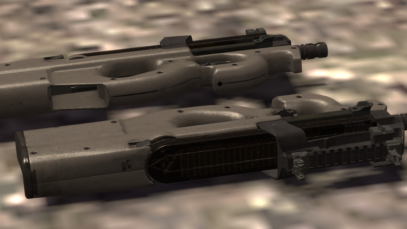 MW 2019 P90 (w/ MW 2019 Gloves) Mod for Counter-Strike: Source | CS:S Mods