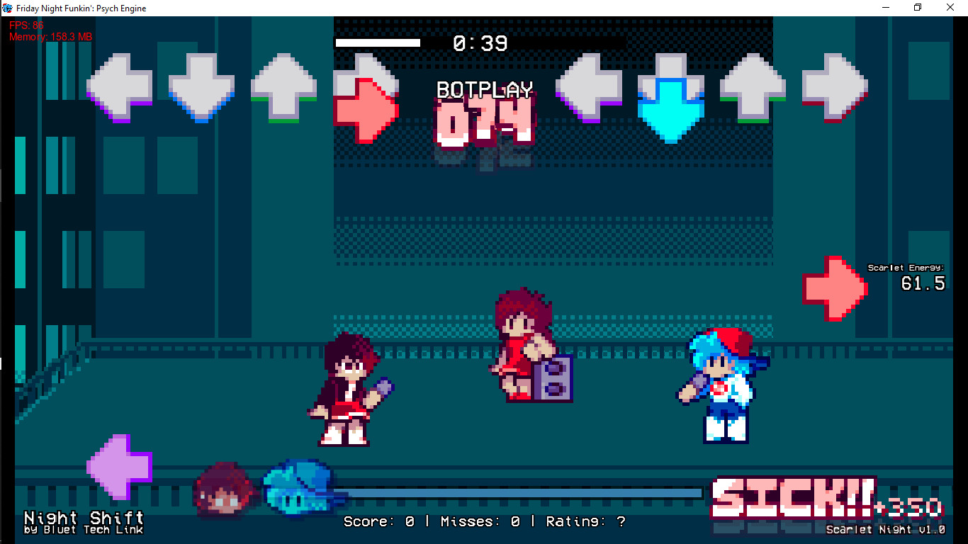 Friday Night Funkin': Scarlet Night v1 Mod for Friday Night Funkin ...