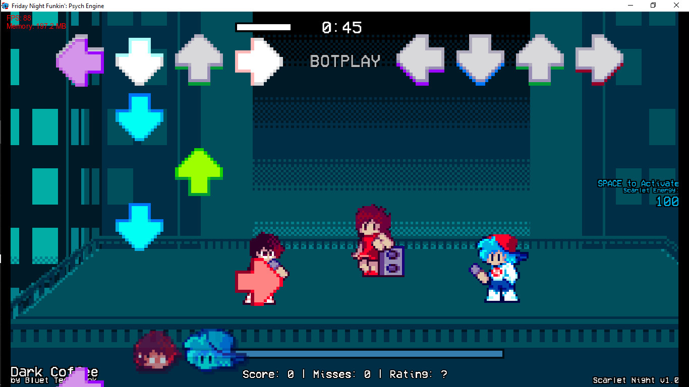 Friday Night Funkin': Scarlet Night v1 Mod for Friday Night Funkin ...