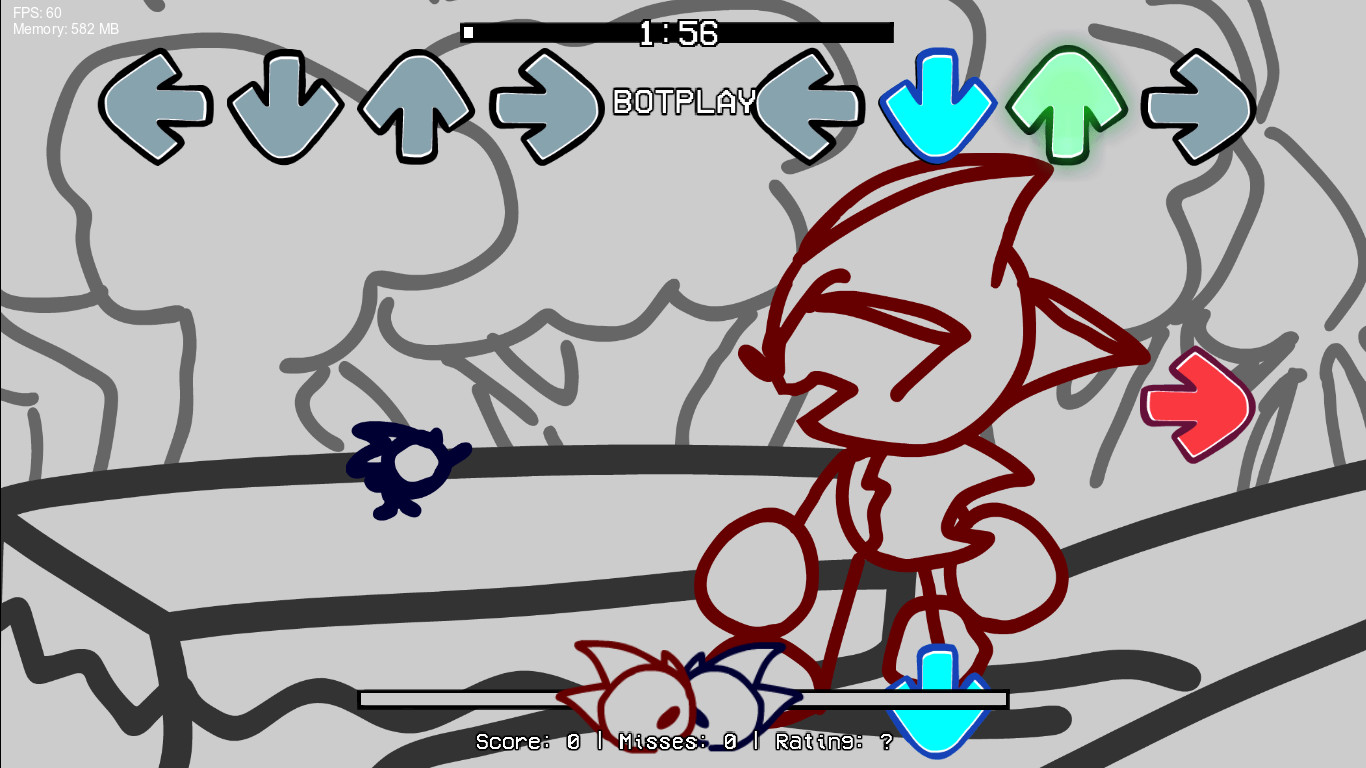 Sonic Vs Shadow Mod for Friday Night Funkin' | FNF Mods