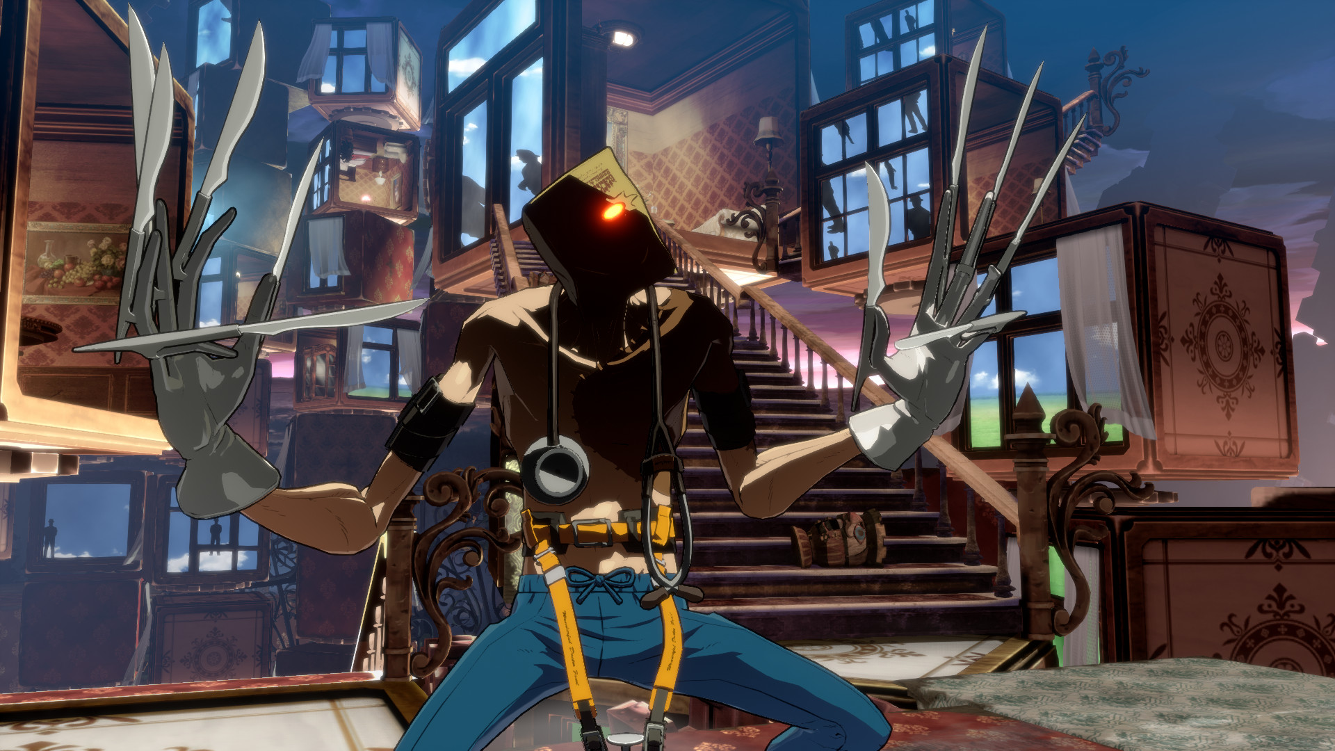 Shirtless Faust Mod for GUILTY GEAR -STRIVE- | GGST Mods