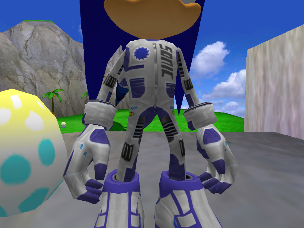 Sonic Custom Blue-Gray Alt Outfit Mod for Sonic Adventure 2 | SA2 Mods