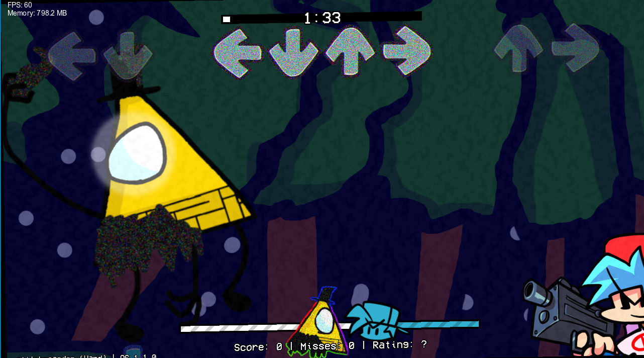 Vs Pibby Bill Cipher fanmade REMASTER|FNF X Pibby Mod for Friday Night Funkin' | FNF Mods