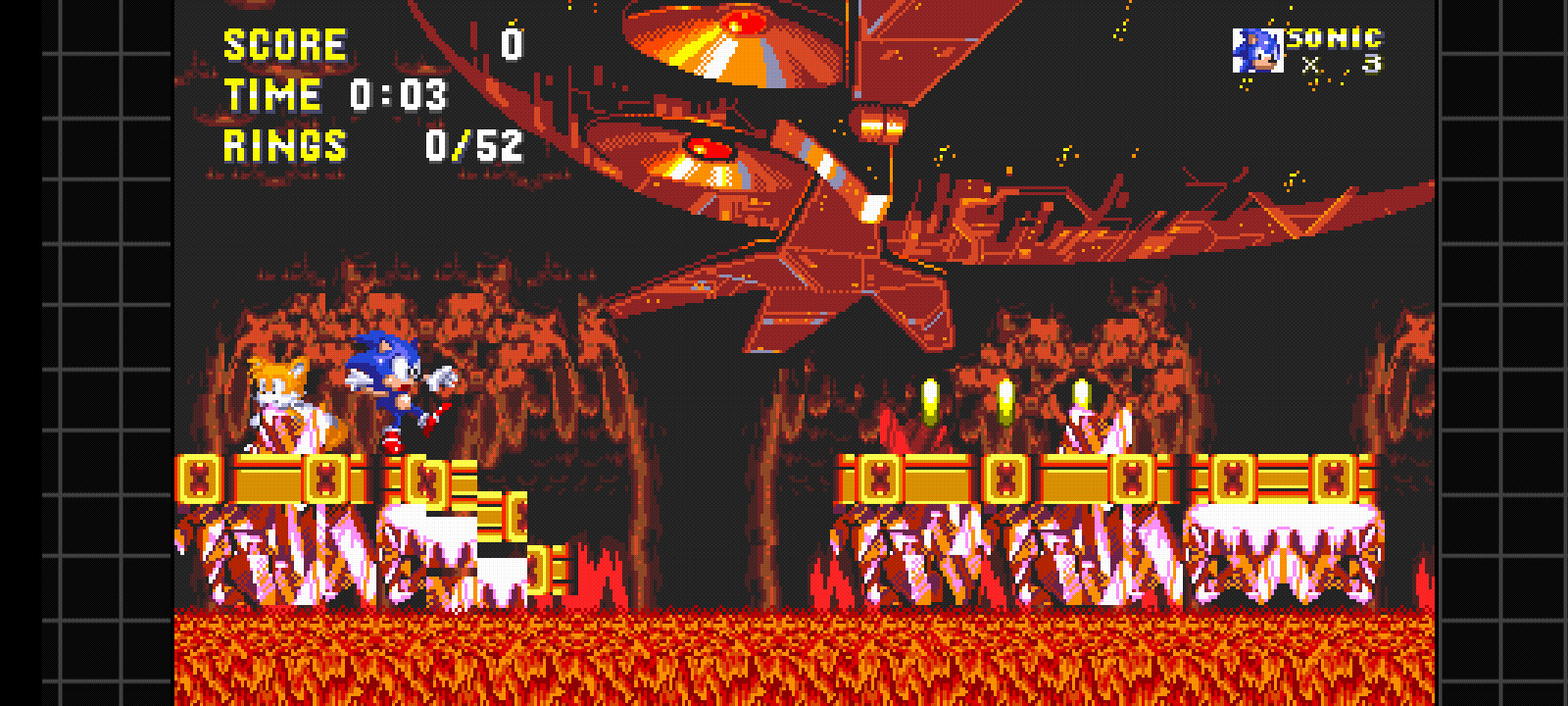 Delta Styled 40MB Ring Counter Mod for Sonic 3 A.I.R. | S3AIR Mods