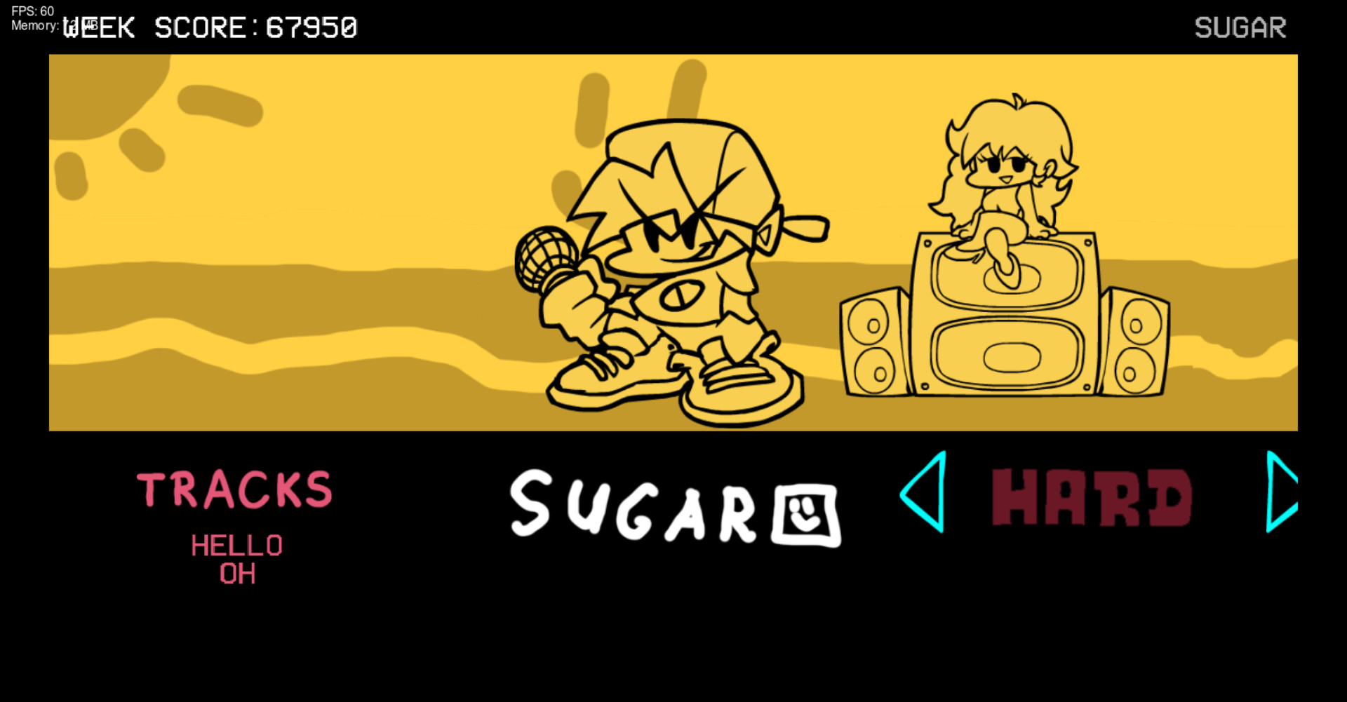 VS SUGAR (Flash Light "Rush_E") Mod for Friday Night Funkin' | FNF Mods