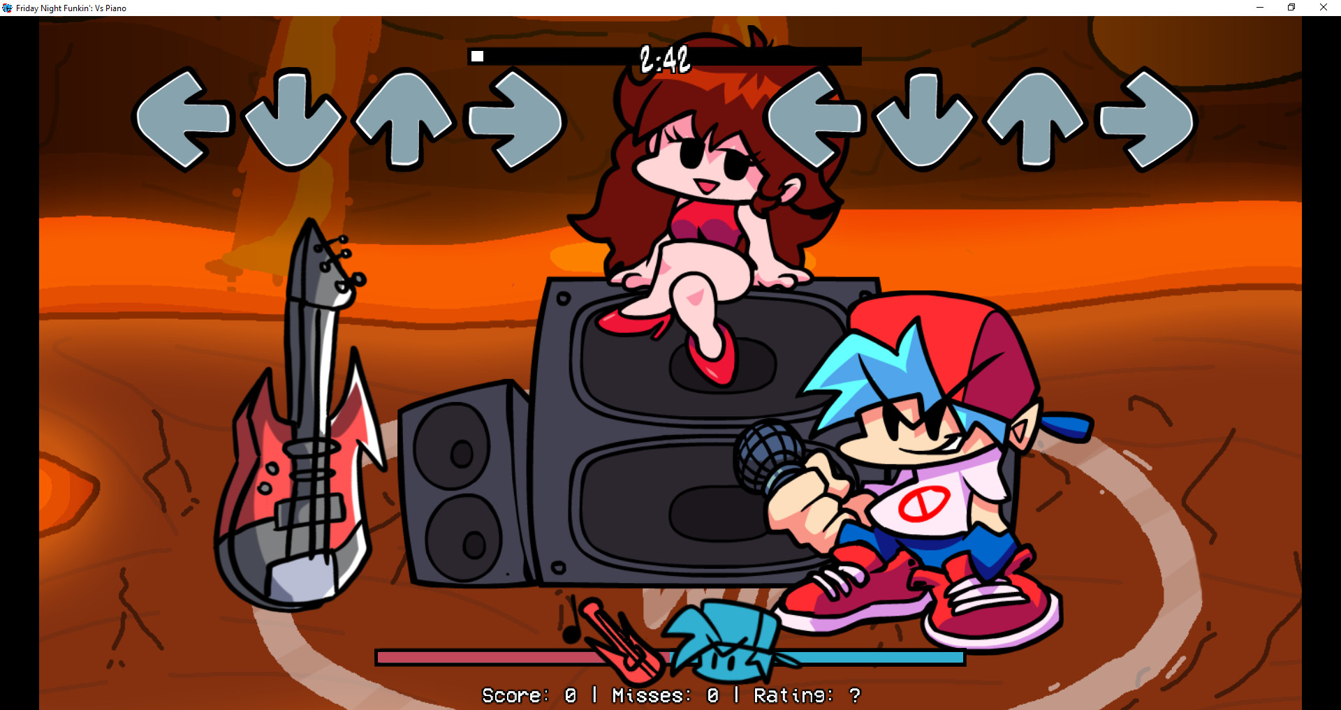 Vs Piano[FULL WEEK + extras] Mod for Friday Night Funkin' | FNF Mods