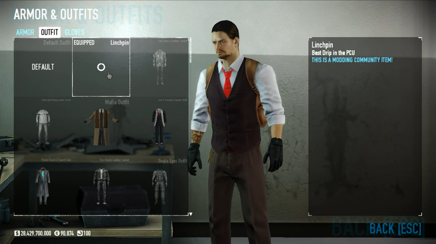 Waistcoat Mod for PAYDAY 2 | PAYDAY 2 Mods