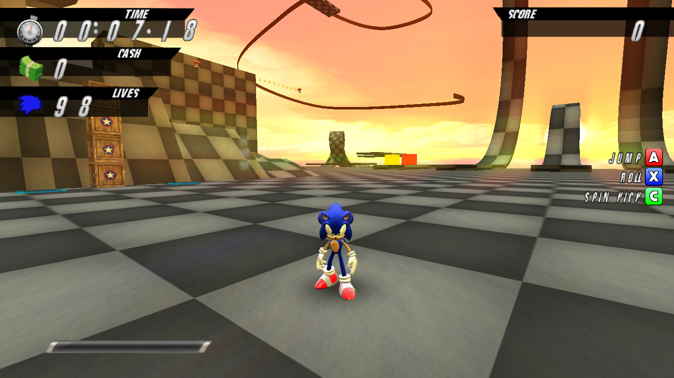 Fight Club Menu Theme Mod for Sonic World DX | SWDX Mods
