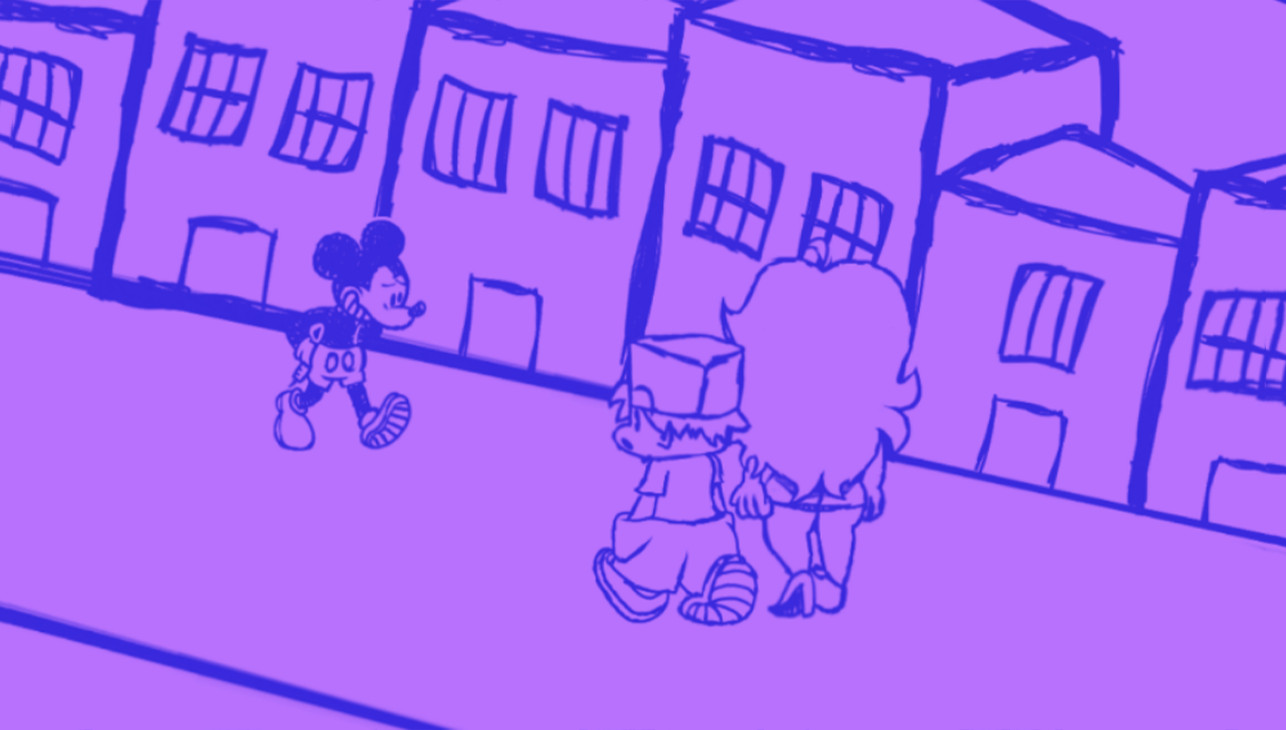 Corupted Pico vs sns Mouse version one [Friday Night Funkin'] [Mods]