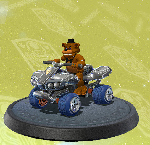 Freddy Fazbear Mod for Mario Kart 8 | MK8 Mods