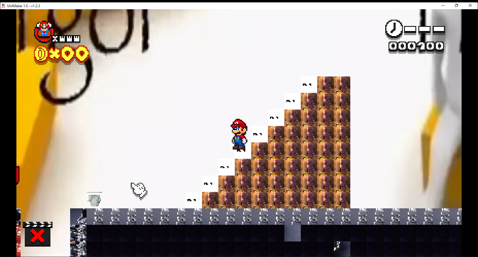 Translated 100 Times/stock image (Custom Theme) Mod for Super Mario ...