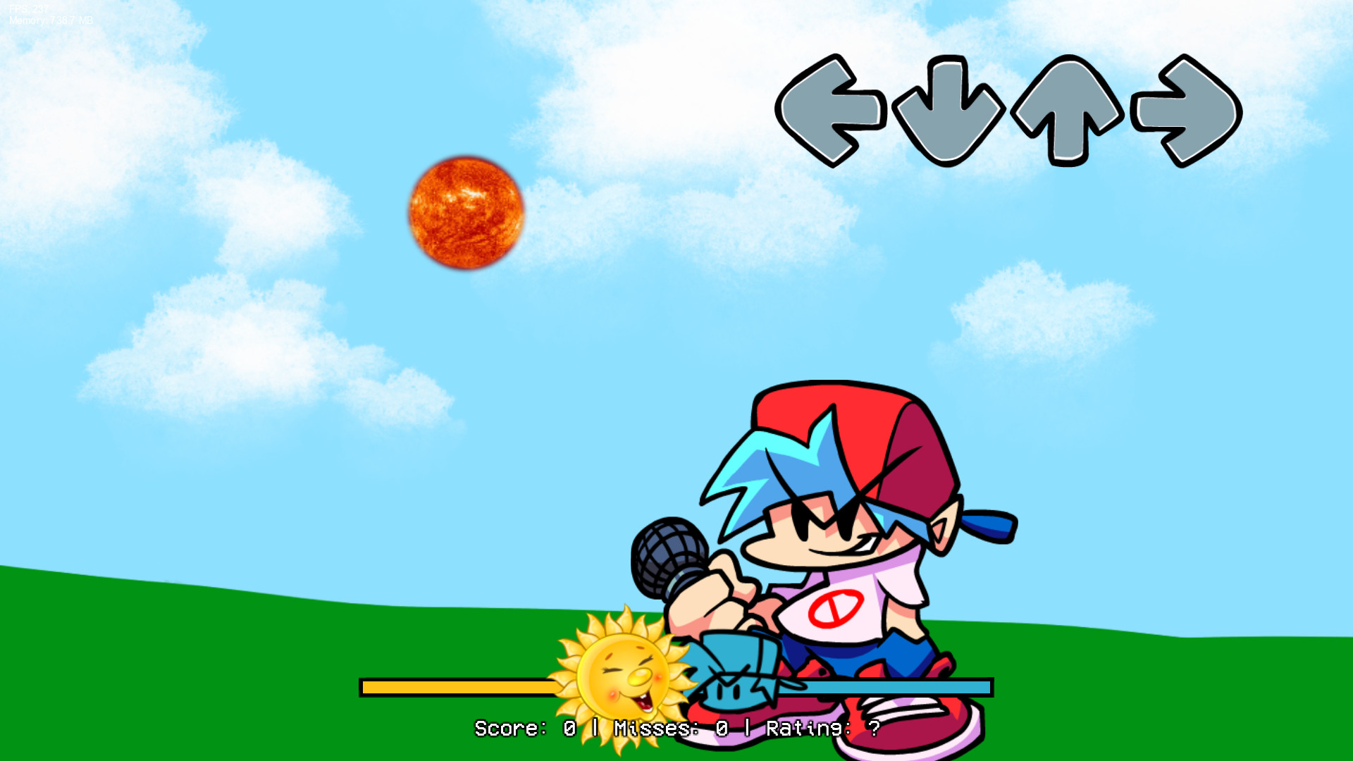 VS. The Sun Mod for Friday Night Funkin' | FNF Mods