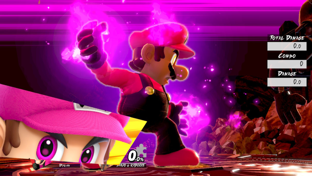 Pink Effects for Mario Mod for Super Smash Bros. Ultimate | SSBU Mods
