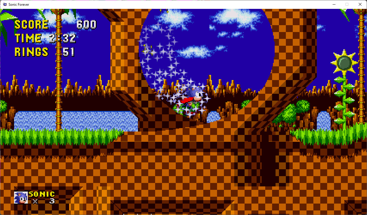 Sonic 2 Improvements Mod for Sonic the Hedgehog Forever | S1F Mods