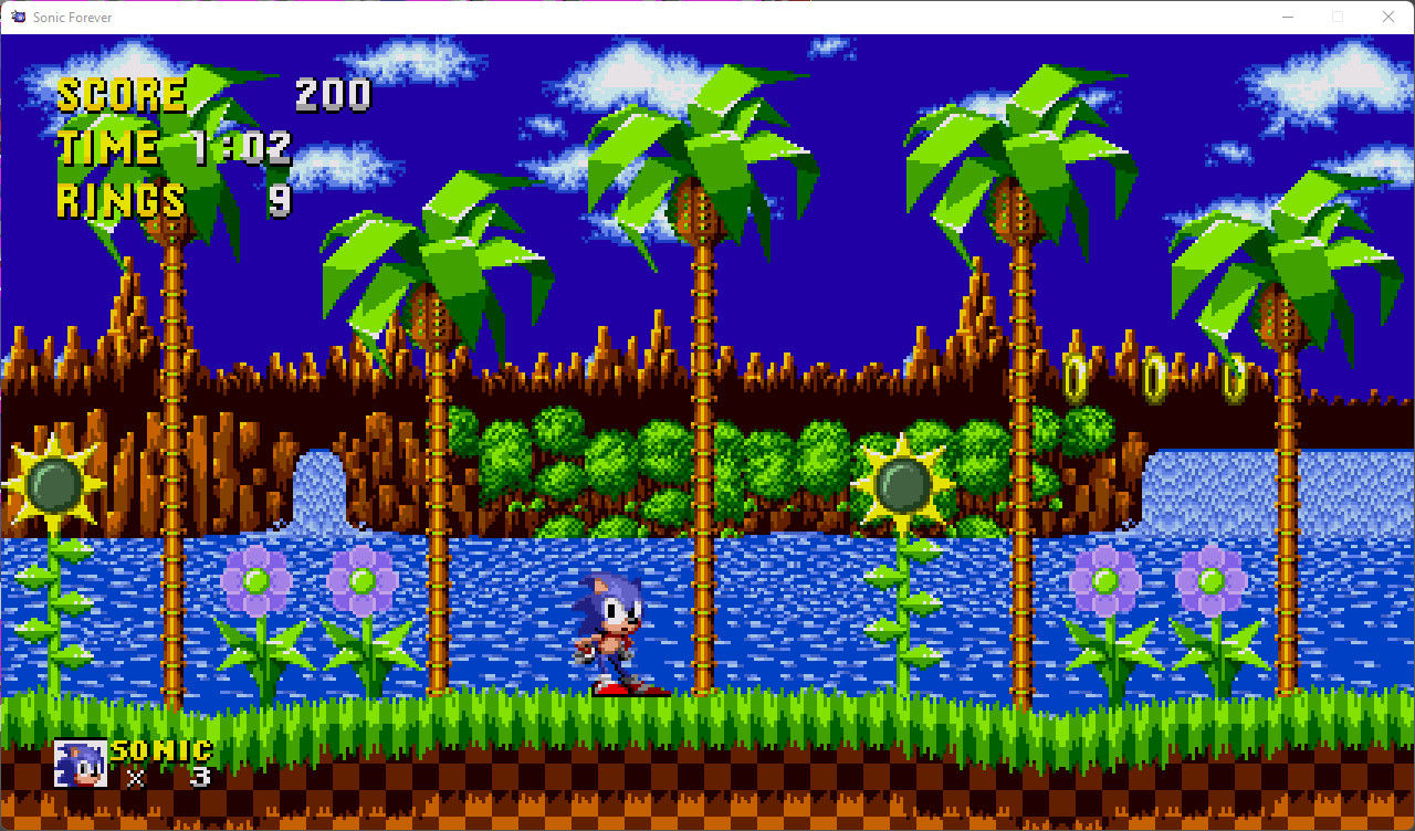 Sonic 2 Improvements Mod for Sonic the Hedgehog Forever | S1F Mods