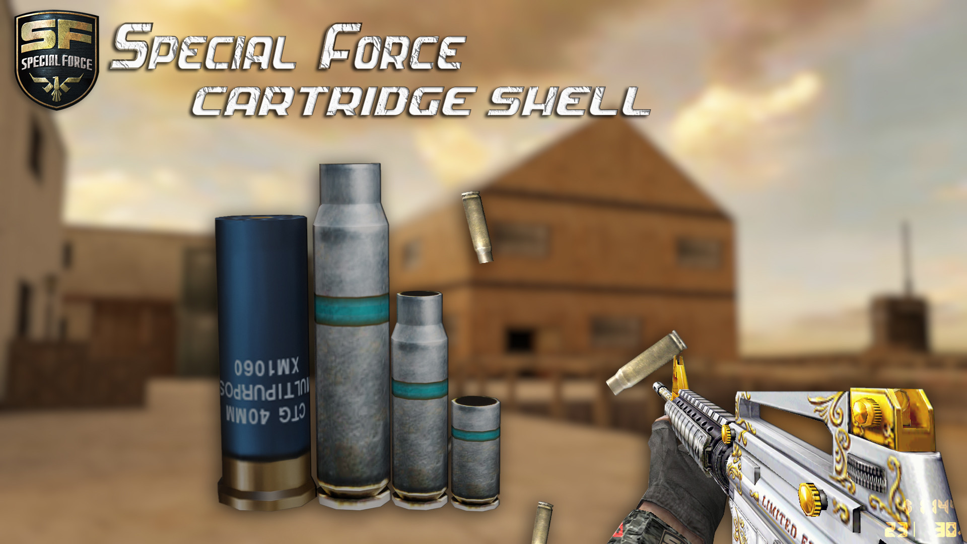 Special Force: Cartridge Shell Mod for Counter-Strike 1.6 | CS1.6 Mods