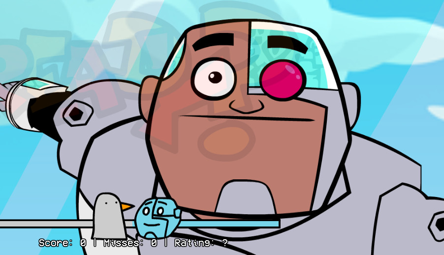 Guys look, a birdie! (HIGH EFFORT CYBORG) Mod for Friday Night Funkin ...