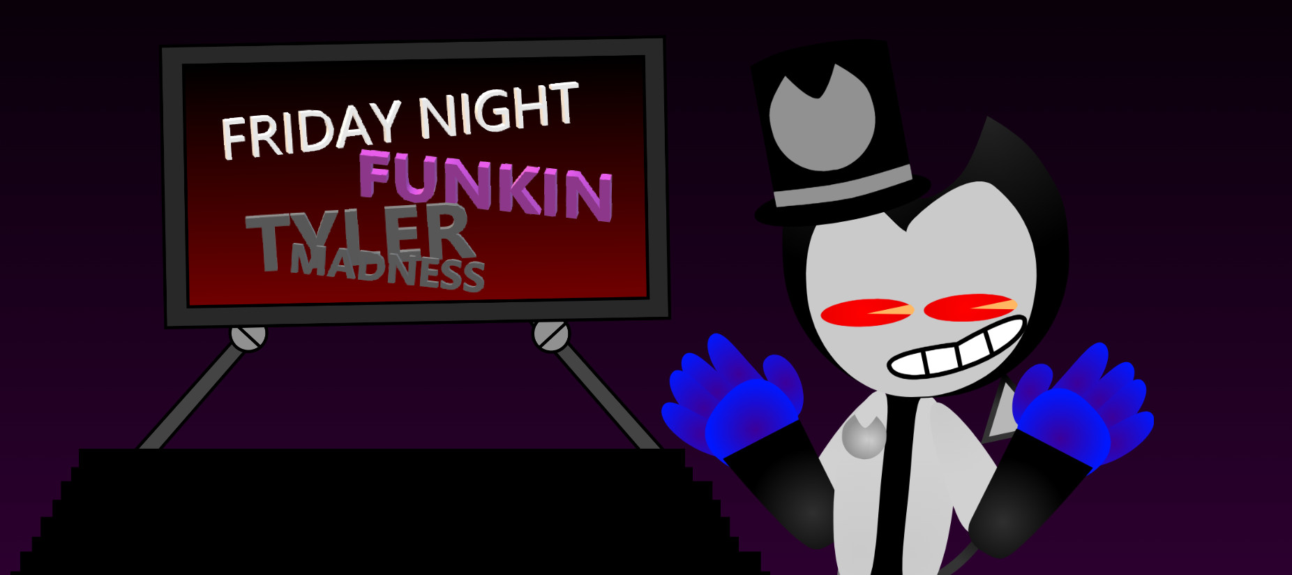 [the mods done, yeah.] Tyler MadnessV1.8 Mod for Friday Night Funkin ...