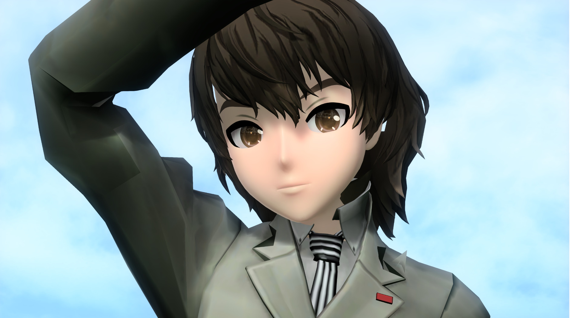 Akechi from P5 Mod for Hatsune Miku: Project DIVA Mega Mix+ ...