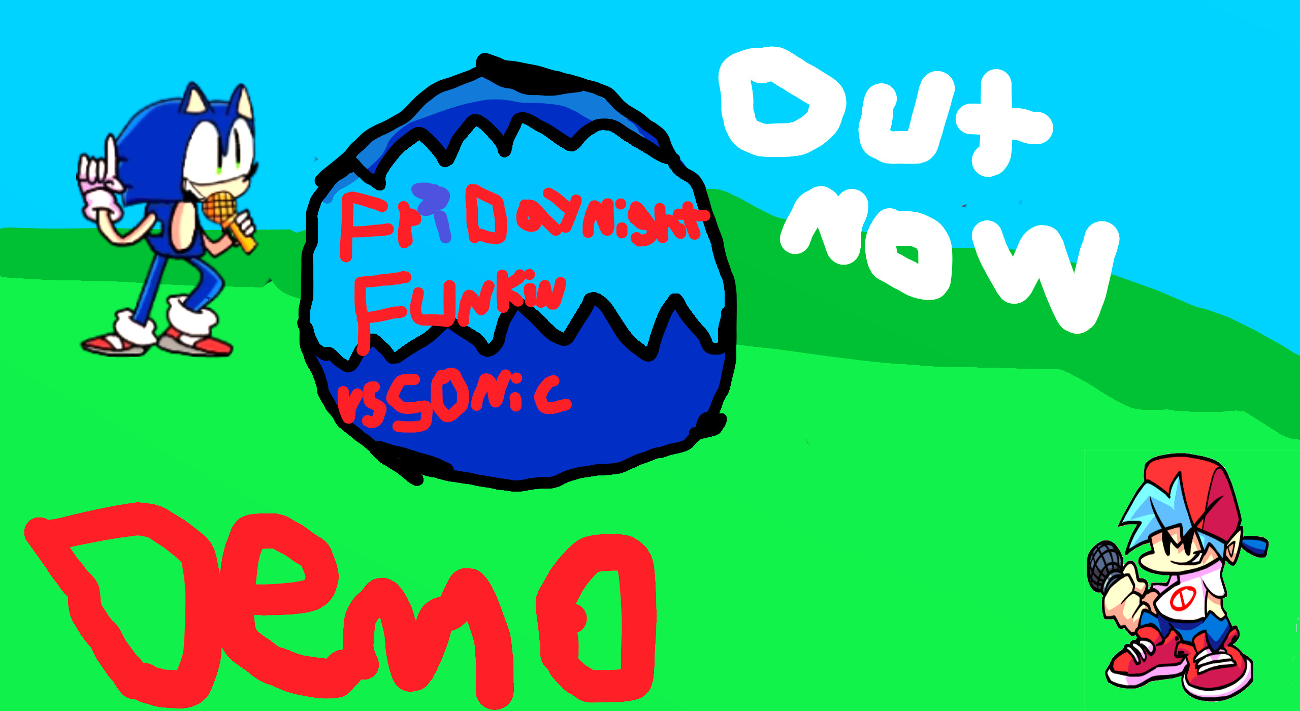 fnf sonic demo [Friday Night Funkin'] [Mods]
