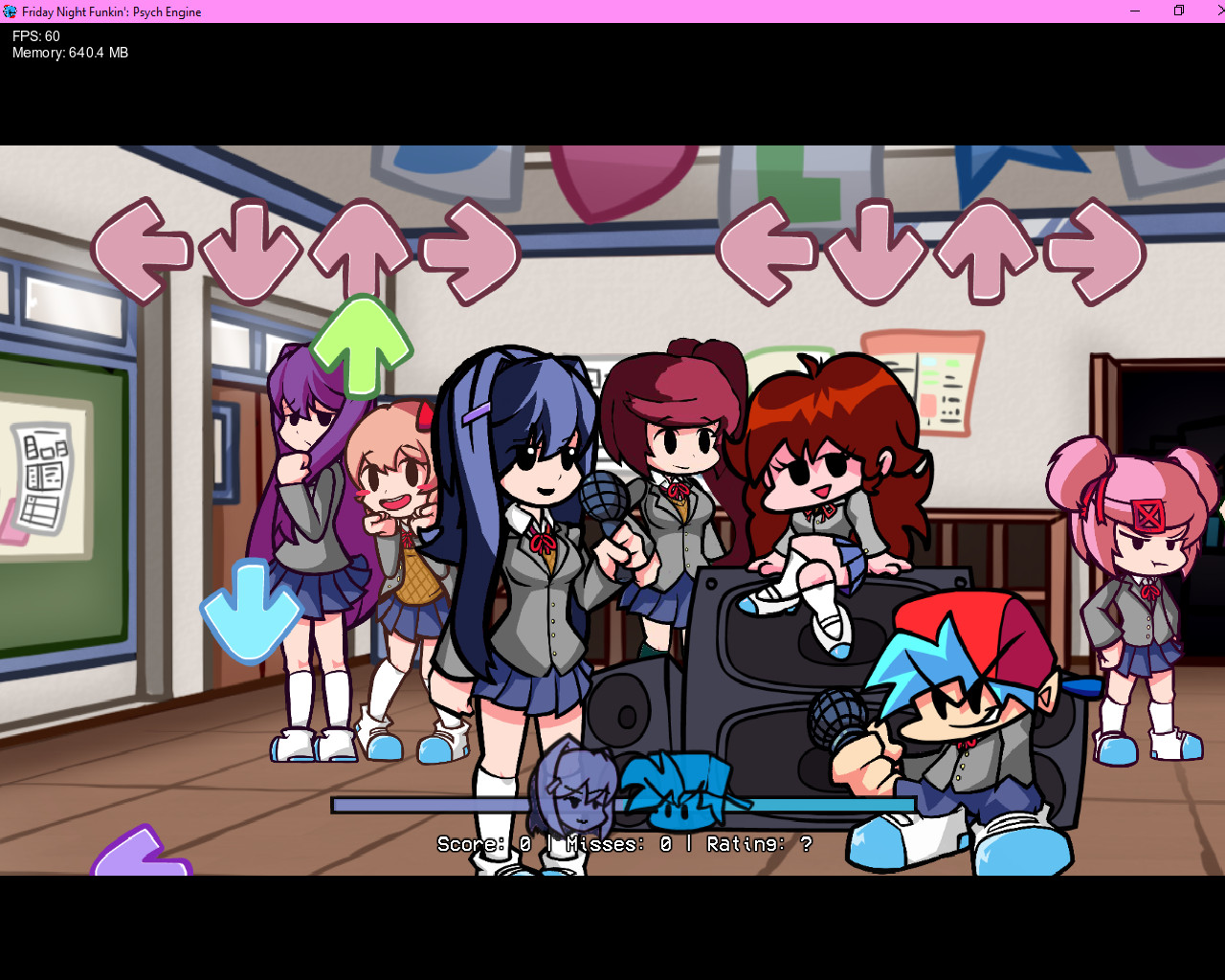 friday night funkin vs doki doki twins Mod for Friday Night Funkin ...