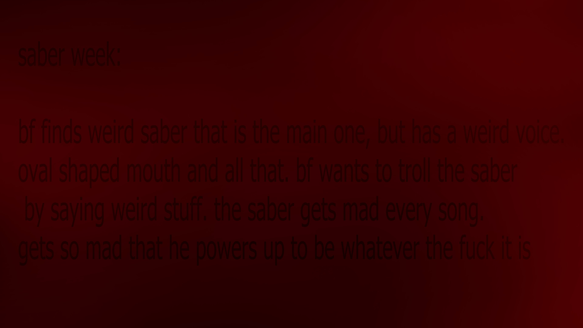 fnf sabers mod (v1.01) Mod for Friday Night Funkin' | FNF Mods