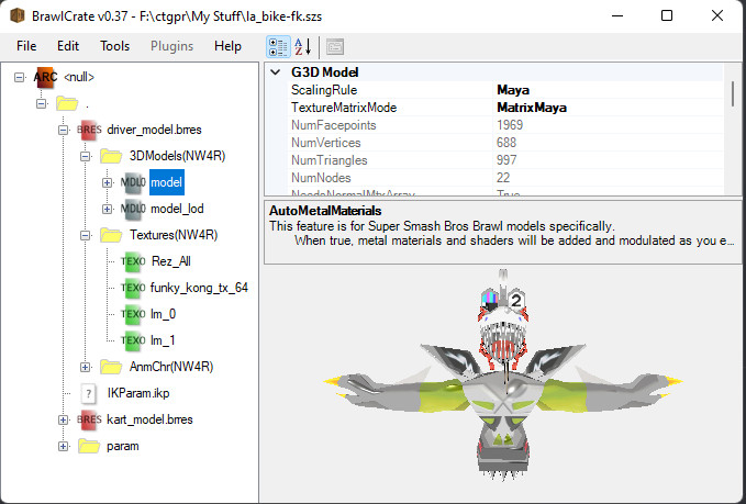 Rez (Gex: Enter the Gecko) v1.2 Mod for Mario Kart Wii | MKWii Mods