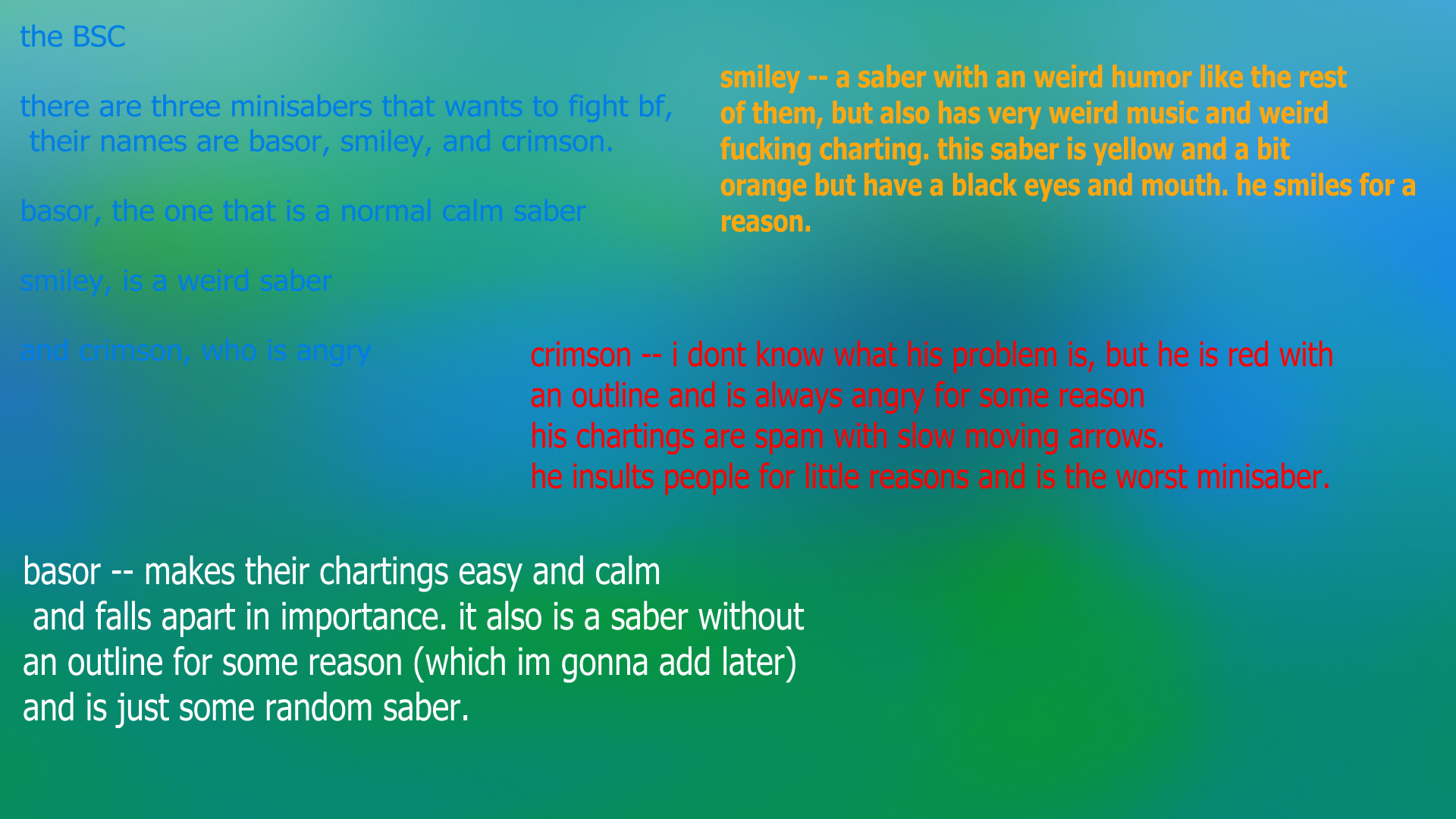 fnf sabers mod (v1.01) Mod for Friday Night Funkin' | FNF Mods