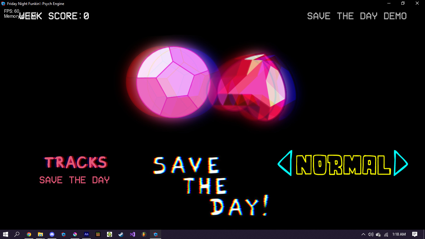 Save The Day! New High Effort Mod for Friday Night Funkin' | FNF Mods