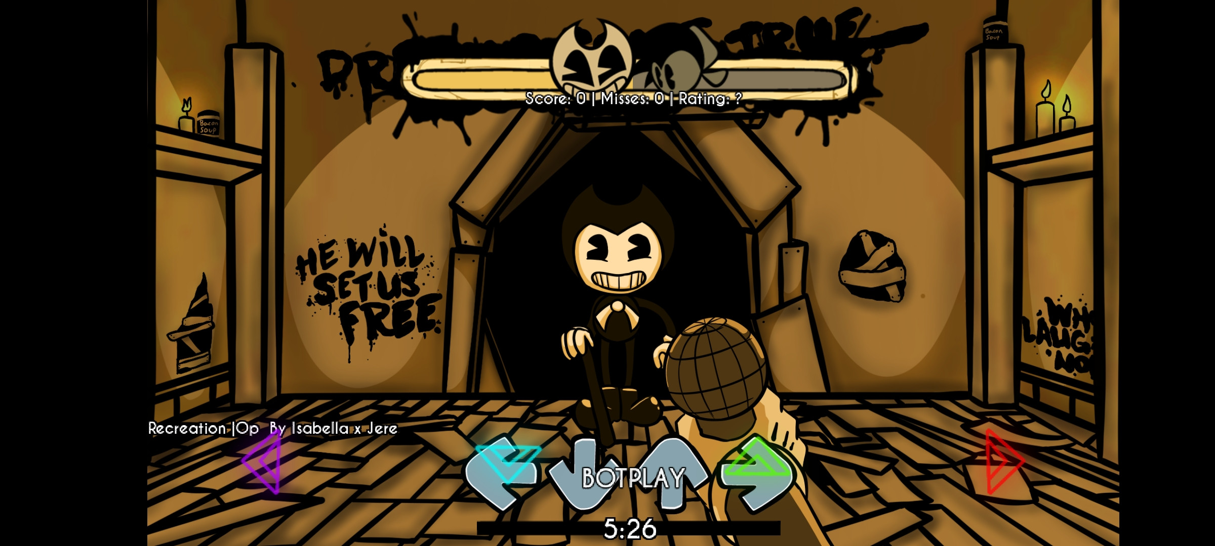 Fnf VS bendy coletions [Friday Night Funkin'] [Mods]