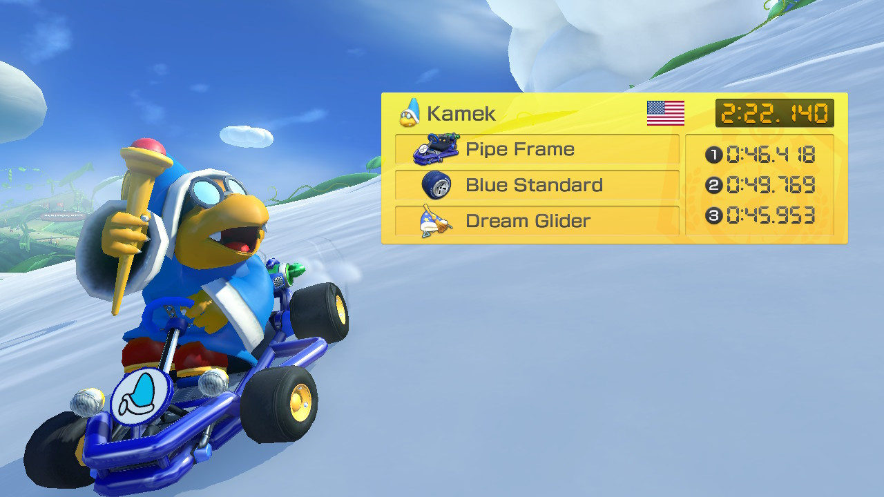 Kameks Dream Glider (MK8DX) [Mario Kart 8 Deluxe] [Mods]