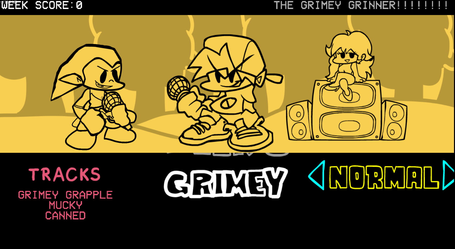 Vs. Grimey Grinner (VERSION 2 UPDATE!) [Friday Night Funkin'] [Mods]