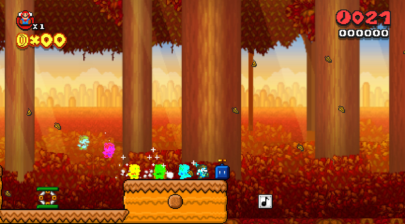 An autumn run [Super Mario UniMaker] [Mods]