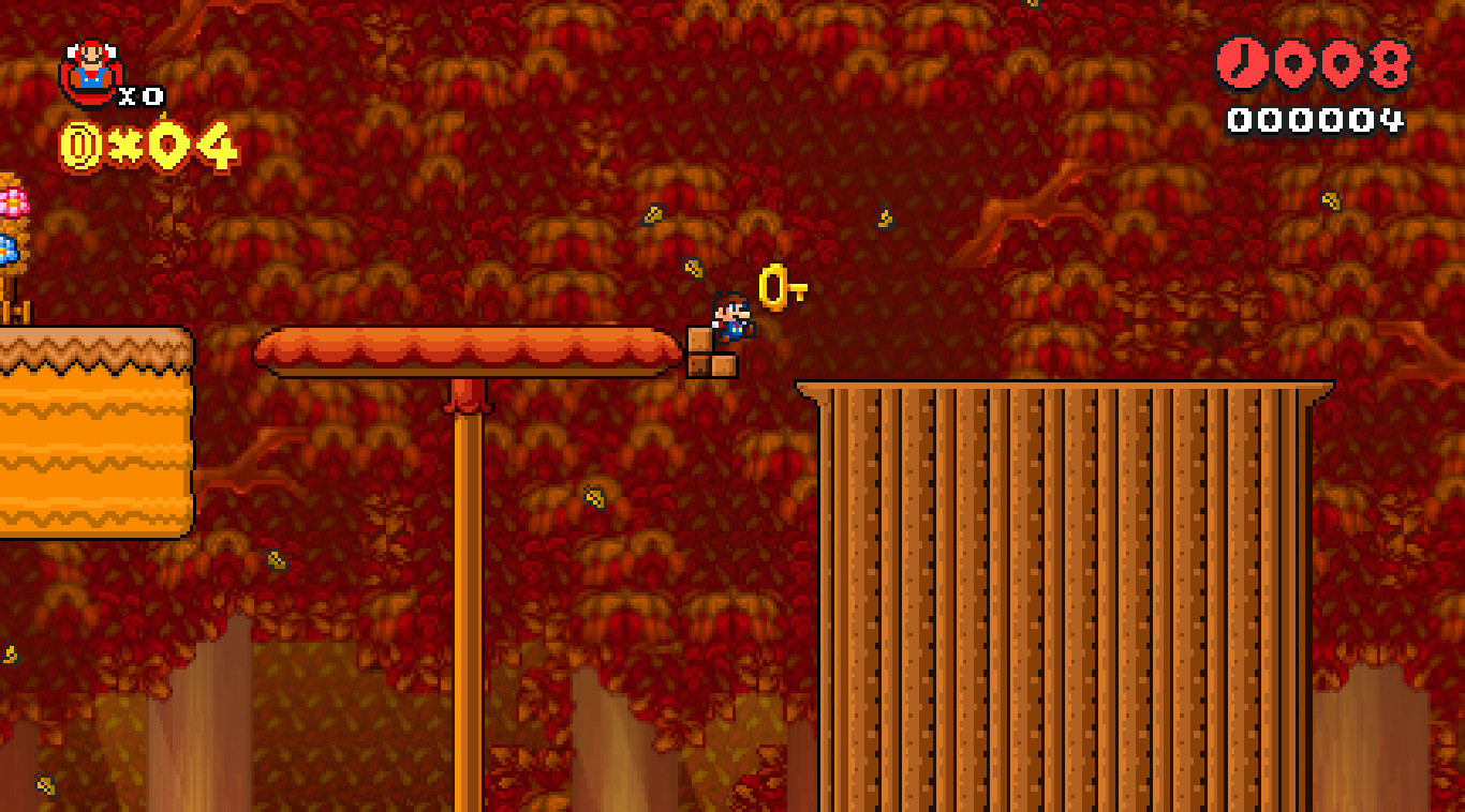 An autumn run [Super Mario UniMaker] [Mods]