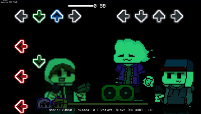 FNF, Funkin' Idiots 1.1 [Friday Night Funkin'] [Mods]