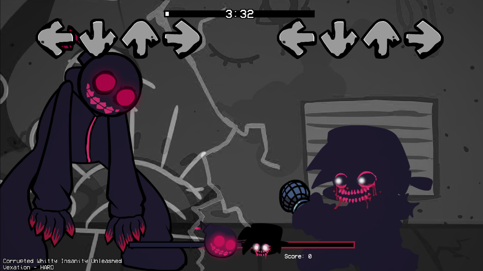 Corrupted Whitty Insanity Unleashed [friday Night Funkin] [mods]