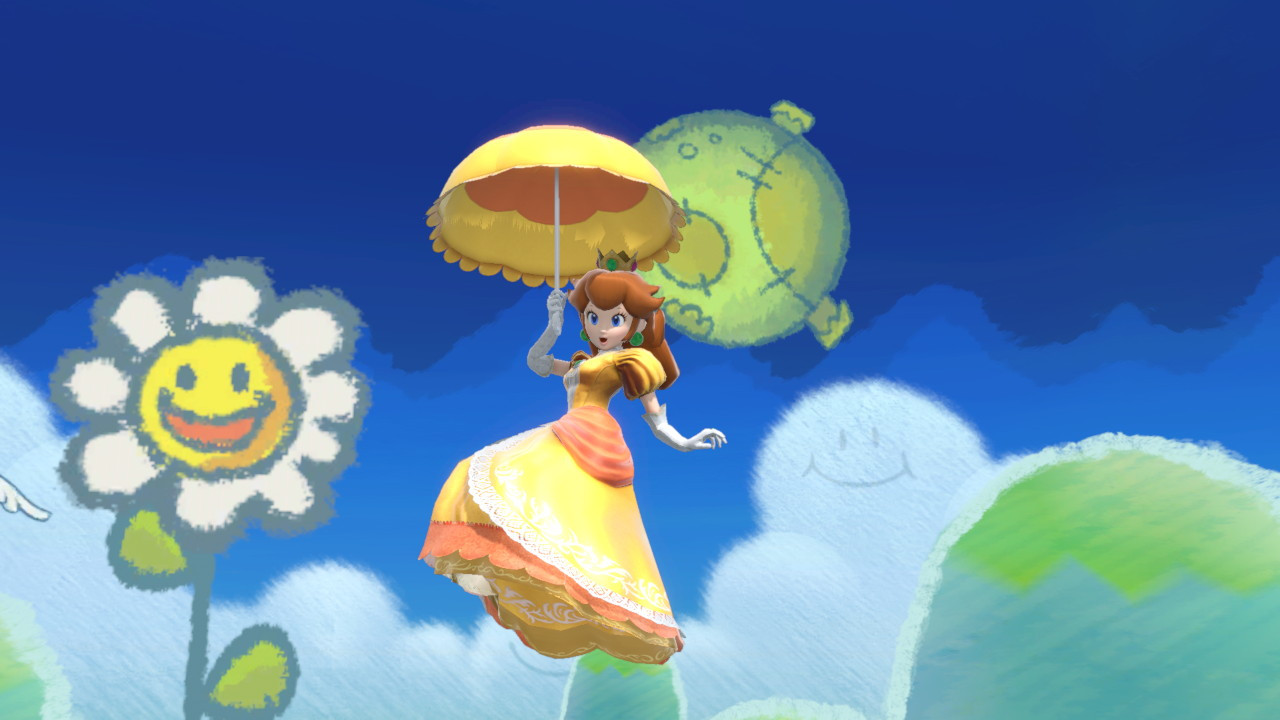Peach: Daisy Skin Mod for Super Smash Bros. Ultimate | SSBU Mods
