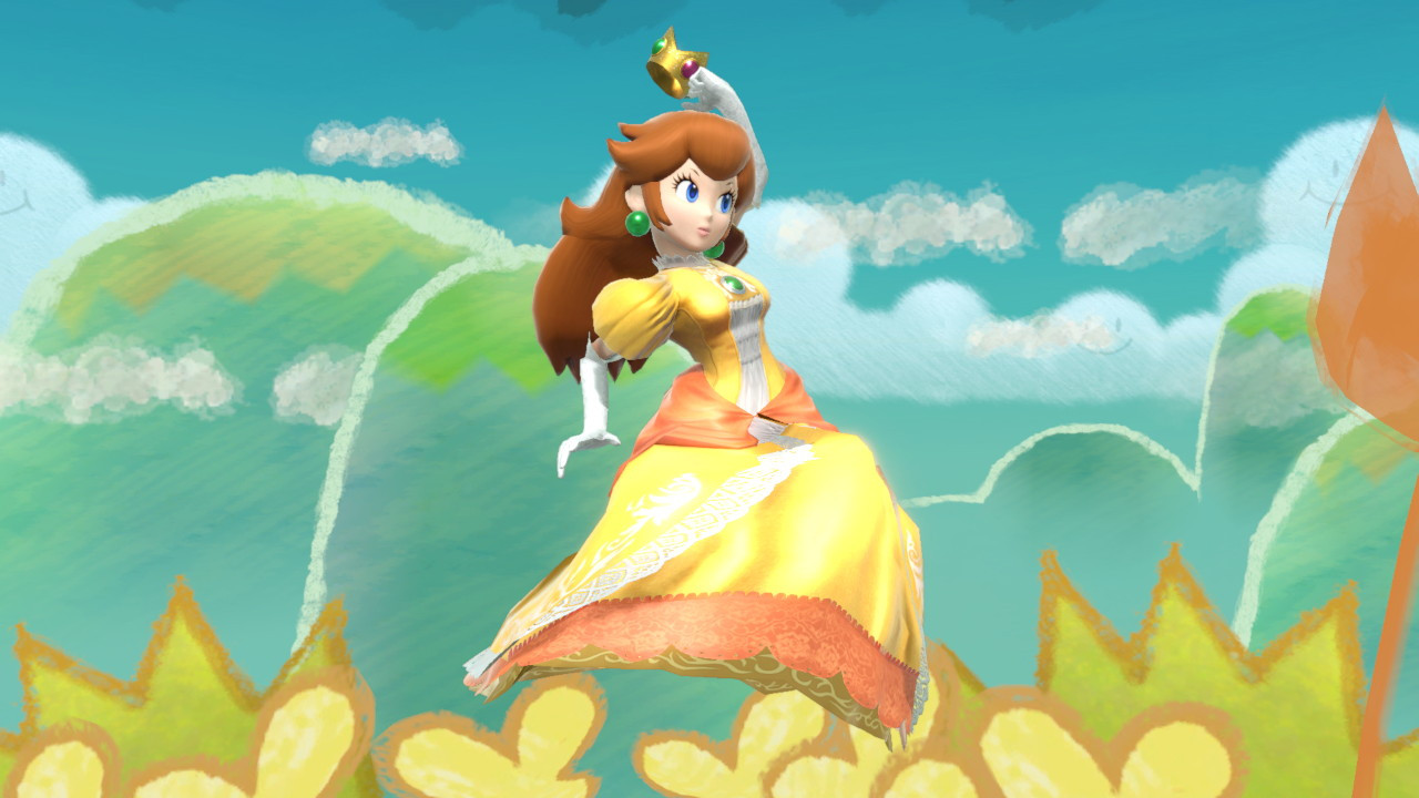 Peach: Daisy Skin Mod for Super Smash Bros. Ultimate | SSBU Mods