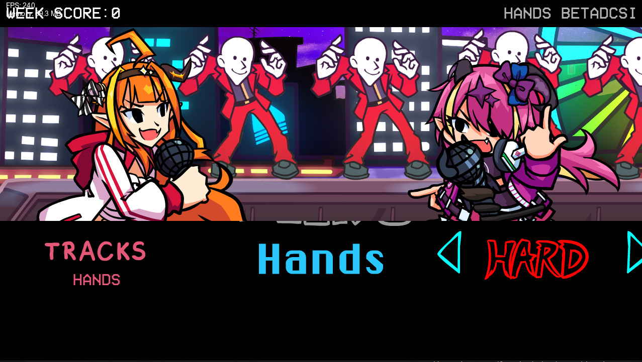 Hands But every turn a different Character sing it Mod for Friday Night ...